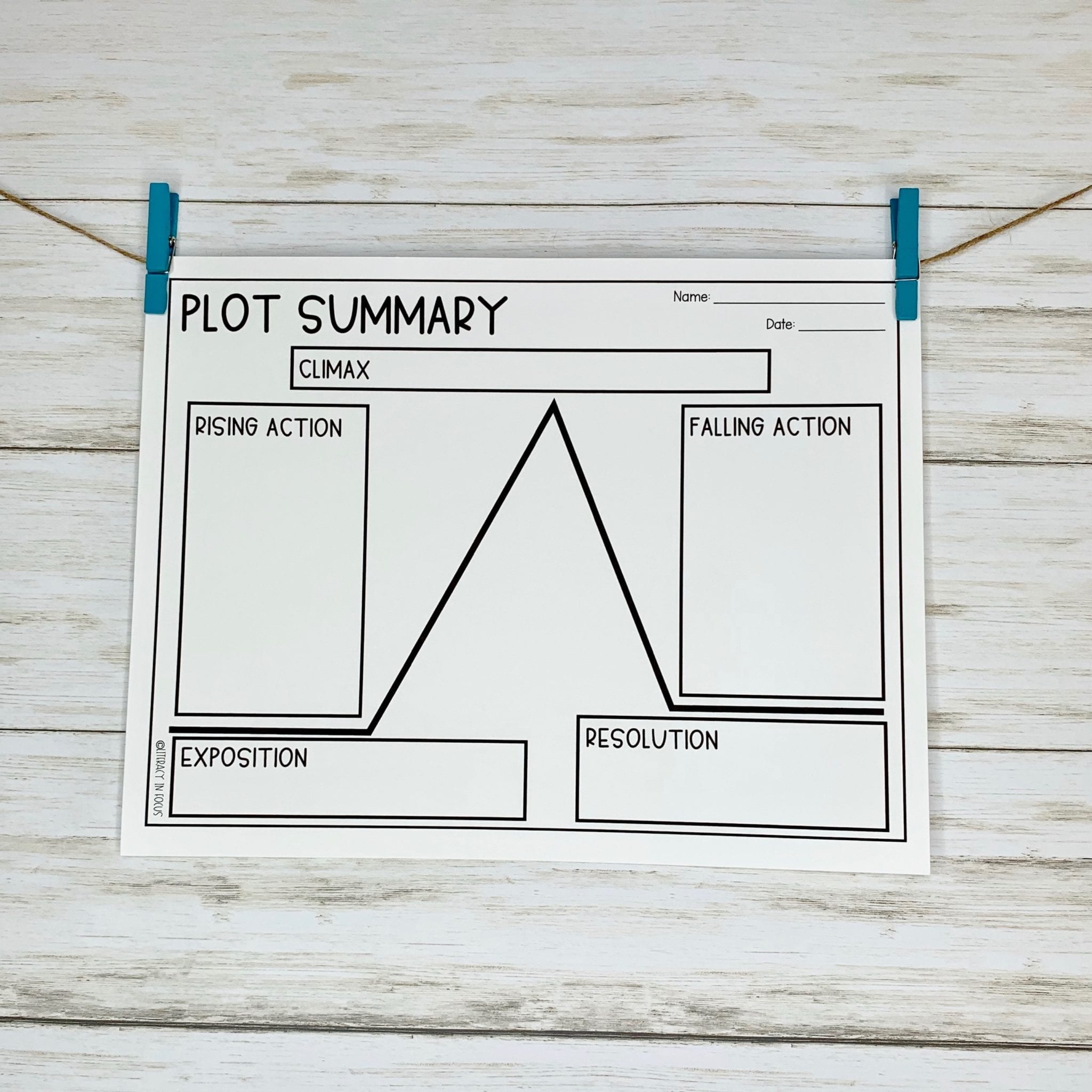 Summary Writing Graphic Organizer