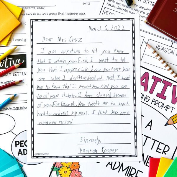 15 Unique Friendly Letter Writing Prompts For Kids Literacy In Focus