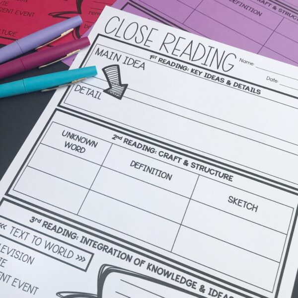 4 Major Benefits of Close Reading - Literacy In Focus