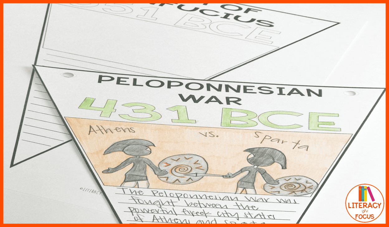 Increase Reading Comprehension with Timelines | Literacy in Focus | A ...