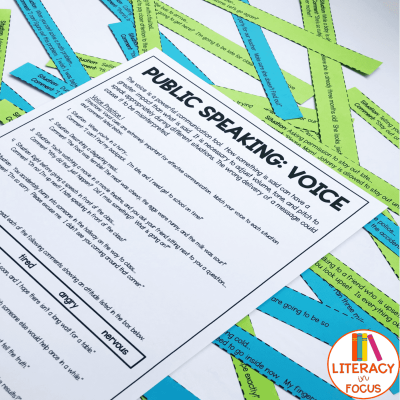 Preparing Students for Successful Presentations - Literacy In Focus