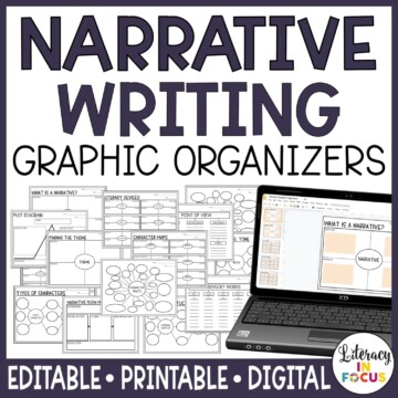15 Graphic Organizers for Narrative Writing - Literacy In Focus