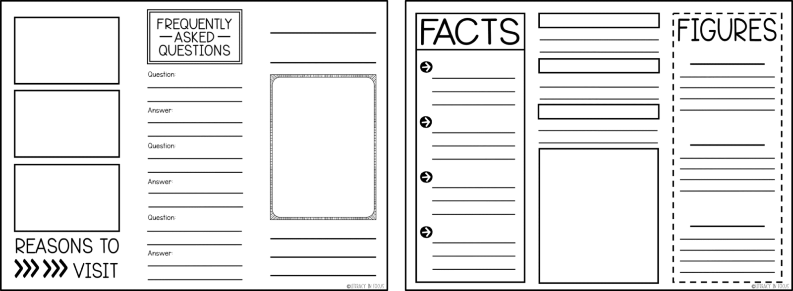 Historical Travel Brochure and Research Project - Literacy In Focus