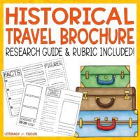 Historical Travel Brochure and Research Project - Literacy In Focus
