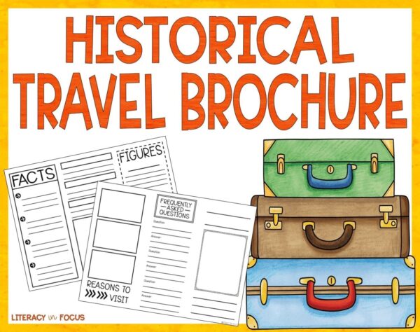 Historical Travel Brochure and Research Project - Literacy In Focus