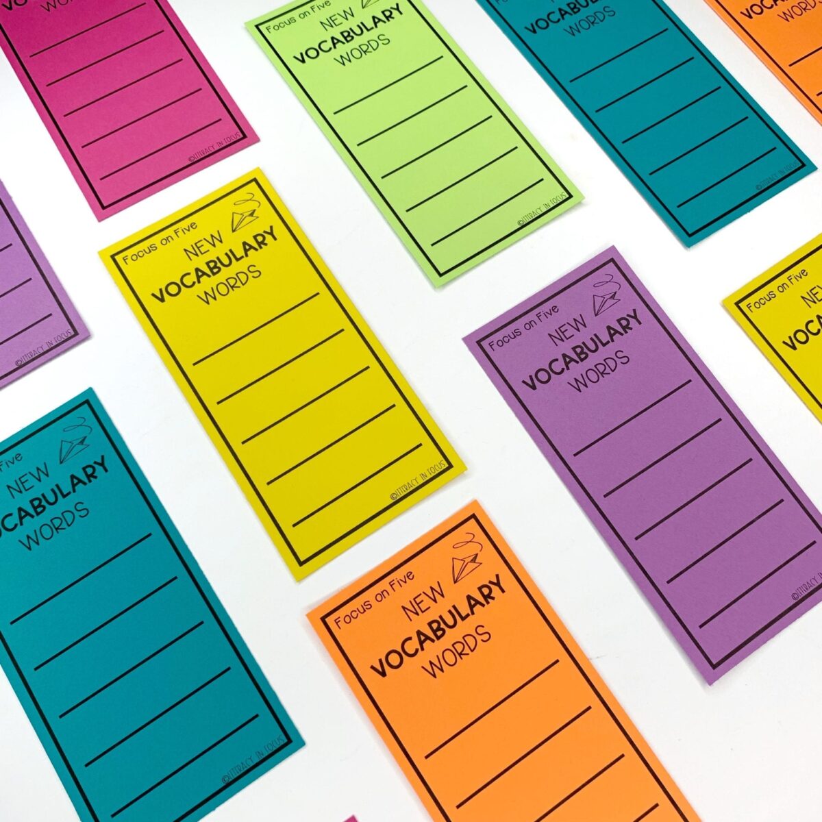 3 Easy Steps for Tackling Academic Vocabulary - Literacy In Focus