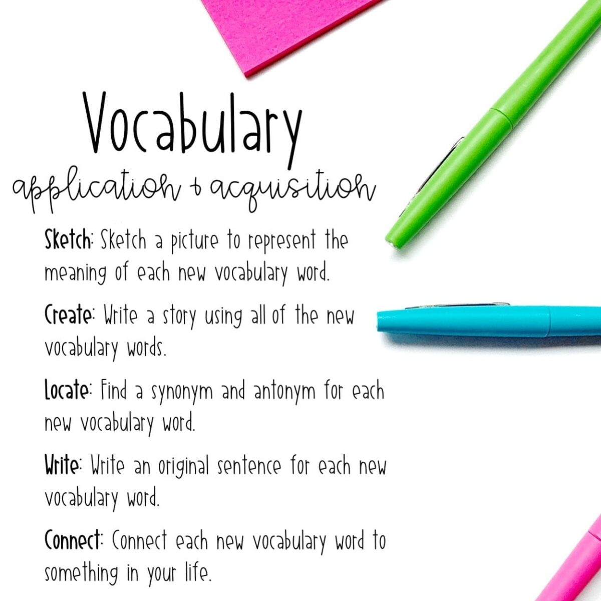 3 Easy Steps for Tackling Academic Vocabulary - Literacy In Focus