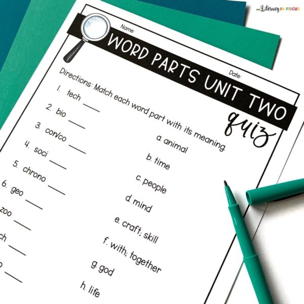 3 Steps for Teaching Root Words, Prefixes, and Suffixes - Literacy In Focus