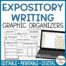 7 Graphic Organizers for Expository Writing - Literacy In Focus