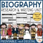 7 Quick Tips for Student Biography Projects - Literacy In Focus