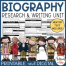 7 Quick Tips for Student Biography Projects - Literacy In Focus