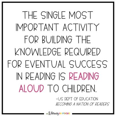 10 Significant Benefits of Reading Aloud to Your Students - Literacy In ...