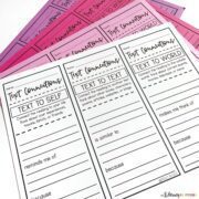 7 Activities for Teaching Students to Make Text Connections - Literacy ...