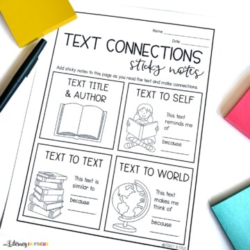 7 Activities for Teaching Students to Make Text Connections - Literacy ...