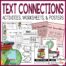 7 Activities for Teaching Students to Make Text Connections - Literacy ...