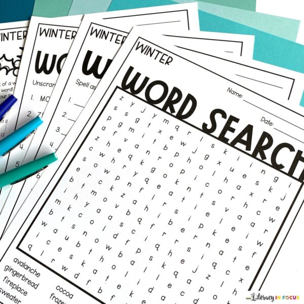 4 Winter Vocabulary Activities Your Students Will Love - Literacy In Focus