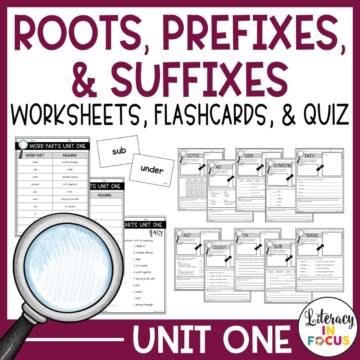3 Steps for Teaching Root Words, Prefixes, and Suffixes - Literacy In Focus