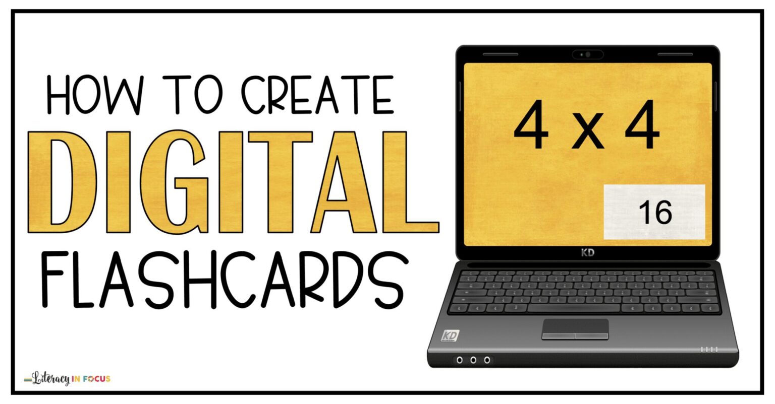 How to Create Digital Flashcards with Google Slides - Literacy In Focus