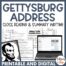The Gettysburg Address Summary Writing Lesson - Literacy In Focus