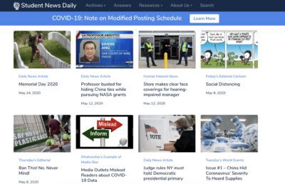 7 Free Current Events Websites for Students - Literacy In Focus