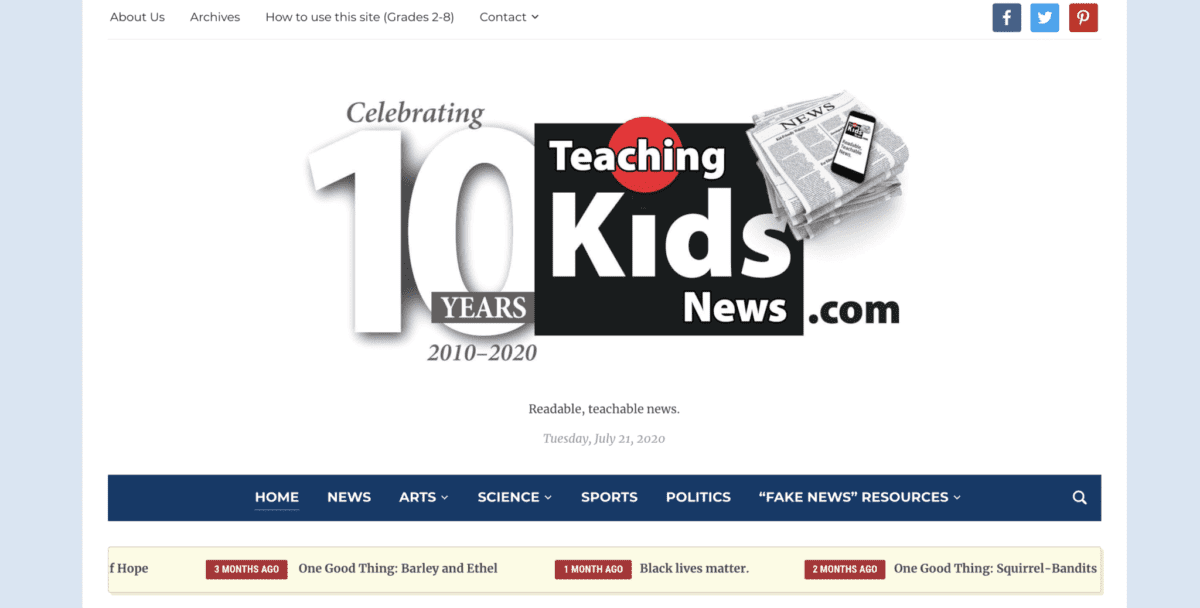 7 Free Current Events Websites for Students - Literacy In Focus