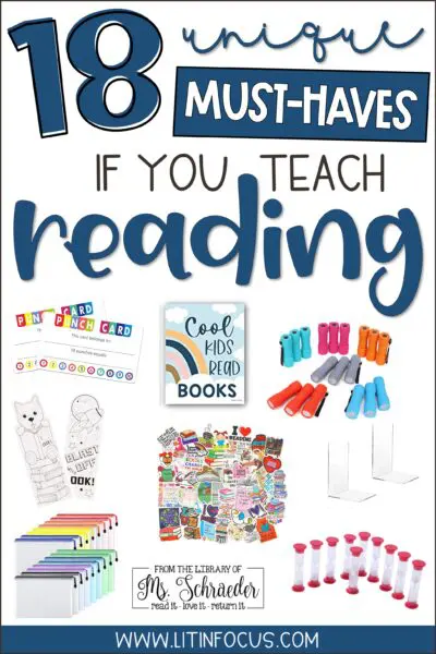 18 Classroom Supplies for Language Arts and Reading Teachers - Literacy ...