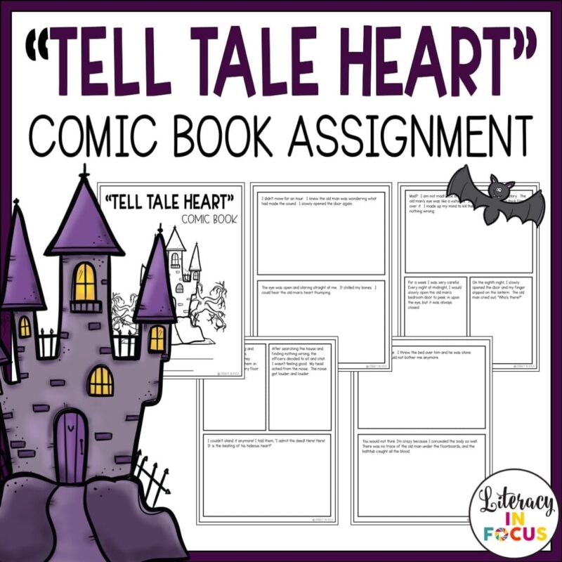 Edgar Allan Poe's "Tell Tale Heart" Lesson Plan - Literacy In Focus
