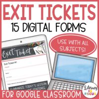 15 Exit Ticket Prompts For Any Subject - Literacy In Focus