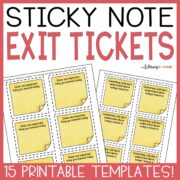 15 Exit Ticket Prompts For Any Subject - Literacy In Focus