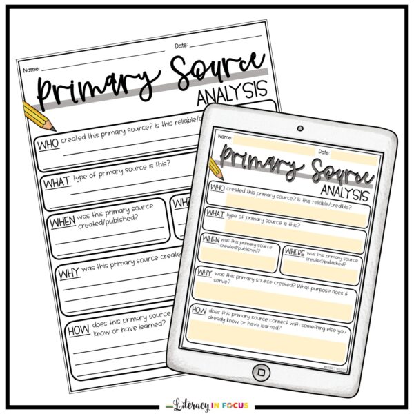 8 Free Online Resources for Primary Source Documents - Literacy In Focus