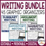 7 Graphic Organizers for Expository Writing - Literacy In Focus