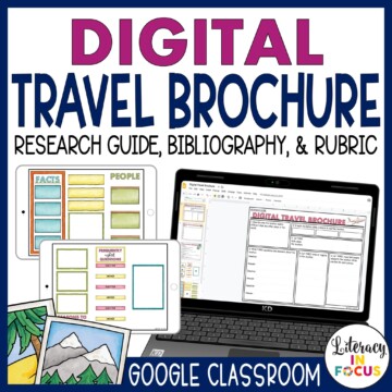6 Travel Brochure Project Panel Ideas - Literacy In Focus