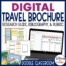 6 Travel Brochure Project Panel Ideas - Literacy In Focus