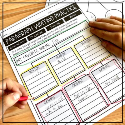 How to Write a Paragraph Lesson Plan - Literacy In Focus