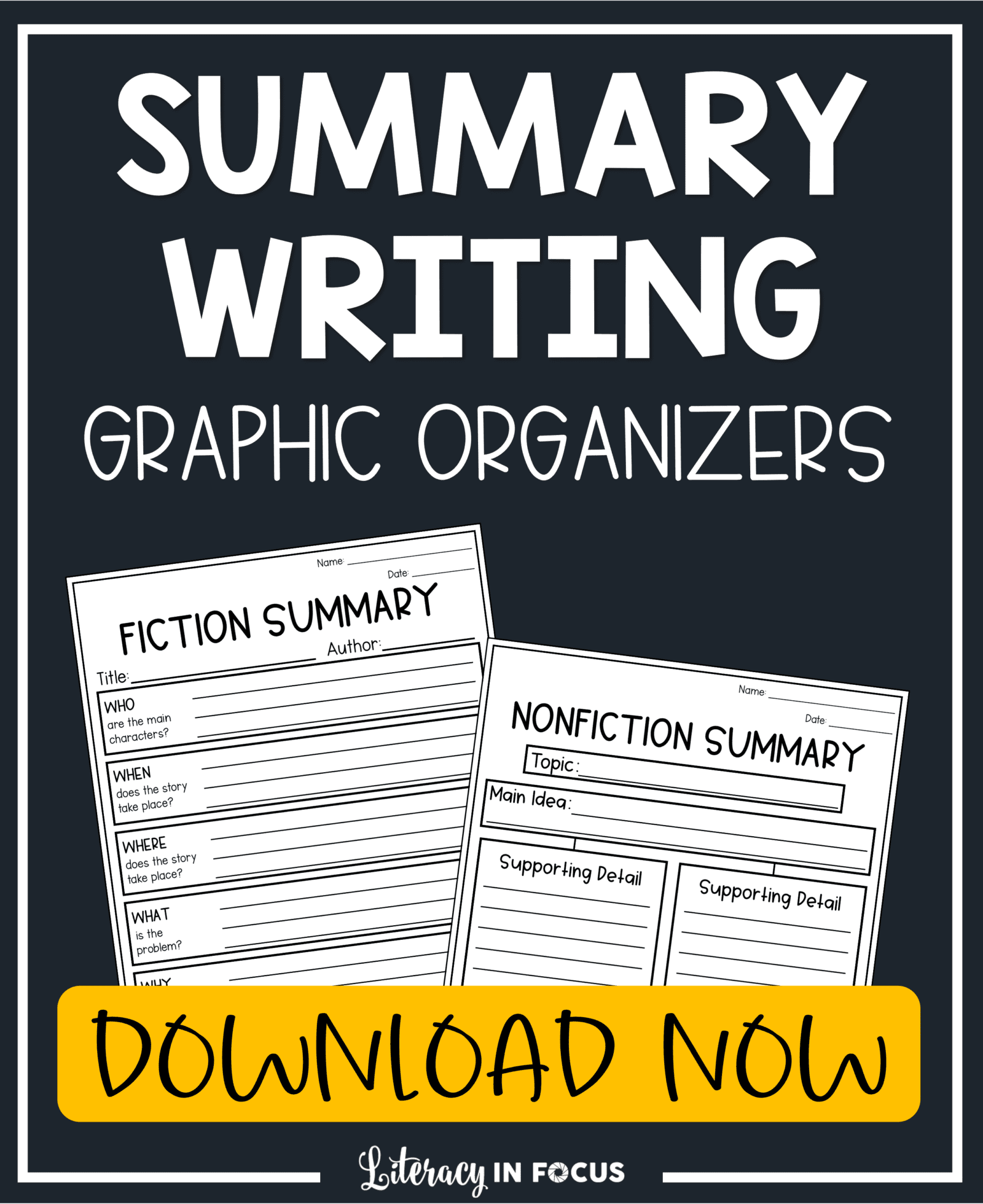 8 Strategies for Teaching Fiction Summary Writing - Literacy In Focus