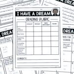 I Have A Dream Writing Activity for Martin Luther King Day - Literacy ...