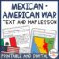 Mexican-American War Lesson Plan and Map Activity - Literacy In Focus