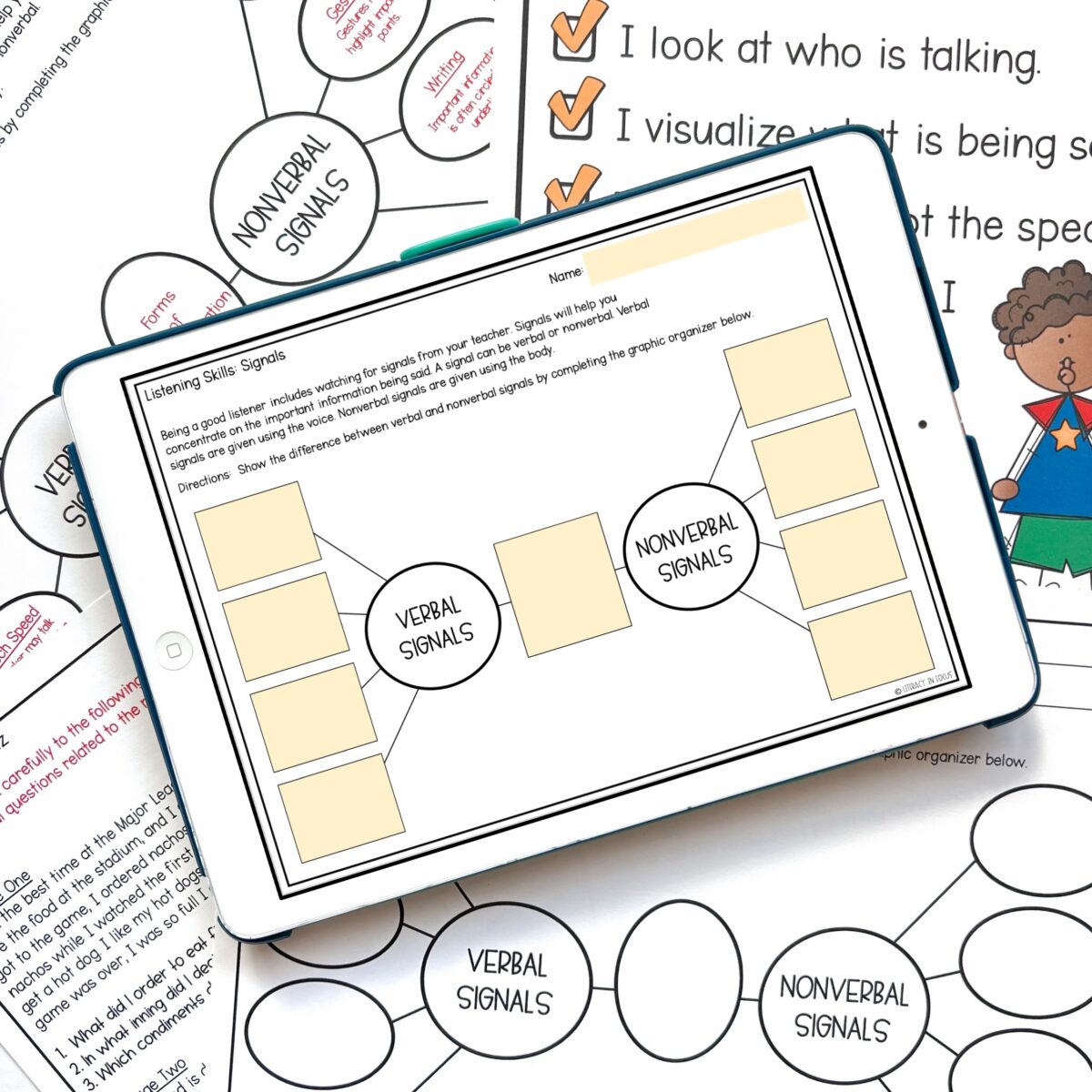 Teaching Listening Skills in the Upper Grades - Literacy In Focus