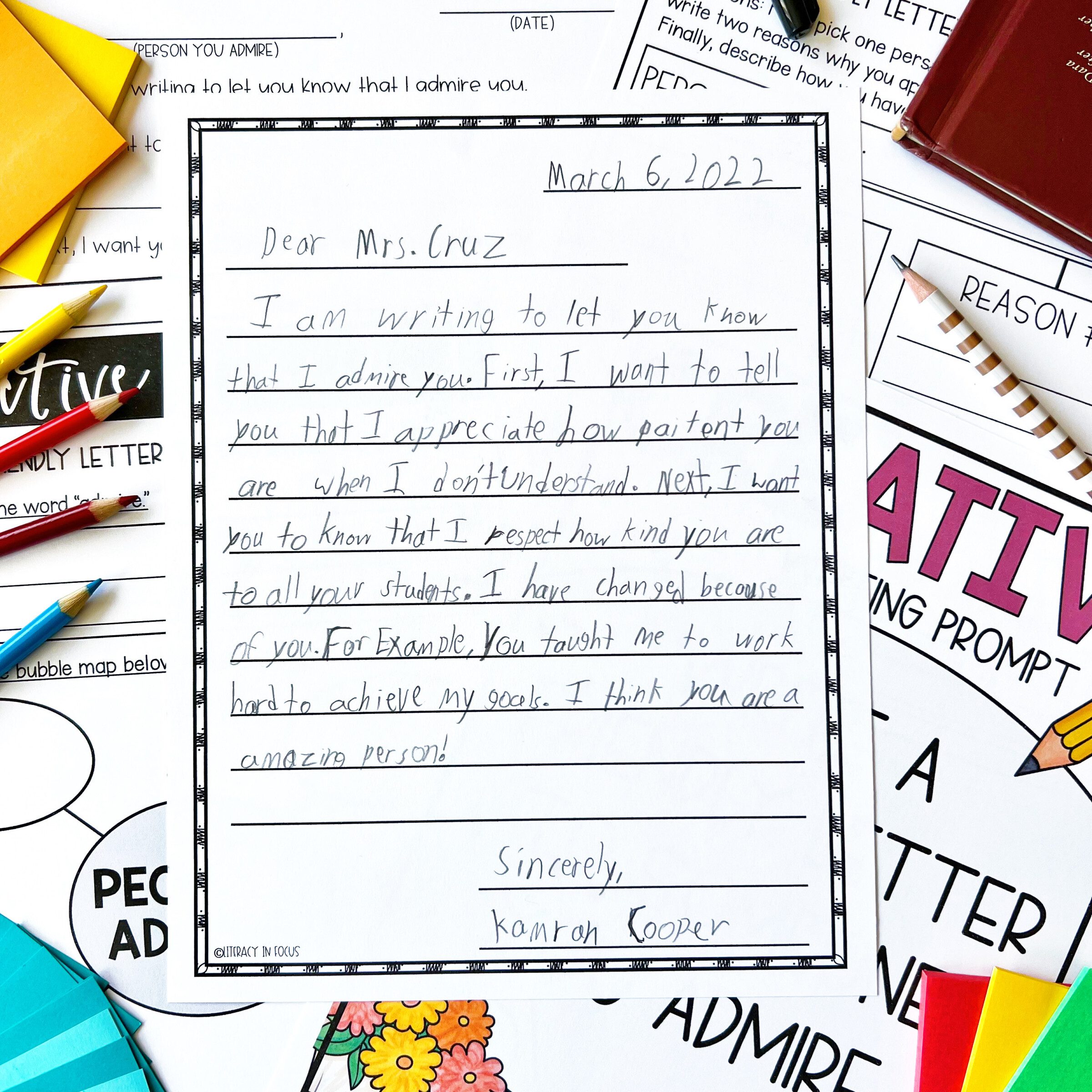15 Unique Friendly Letter Writing Prompts for Kids - Literacy In Focus