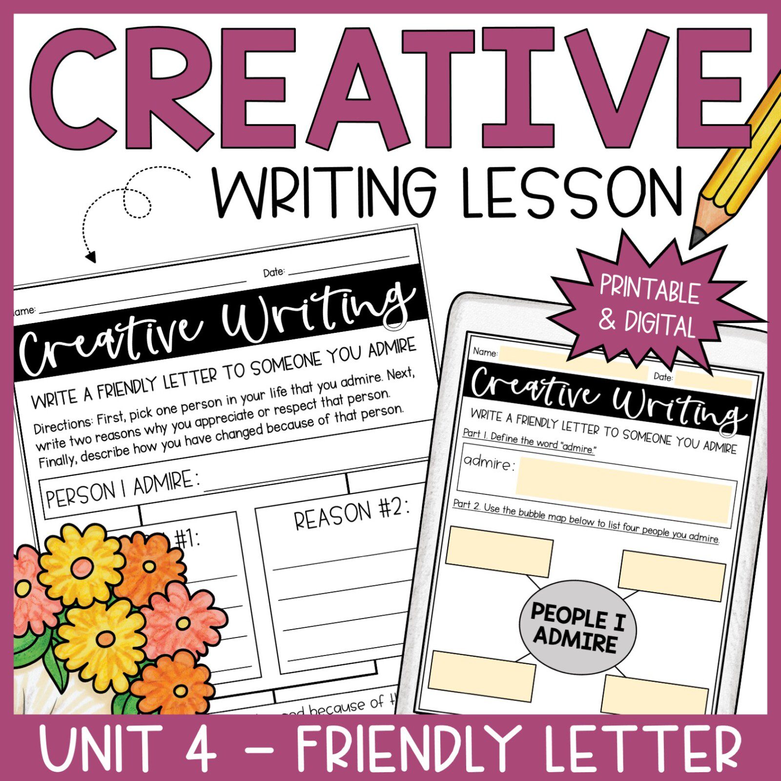 15 Unique Friendly Letter Writing Prompts for Kids - Literacy In Focus