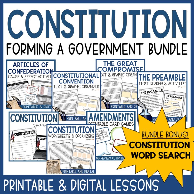 Teaching the US Constitution to Elementary and Middle School Students ...