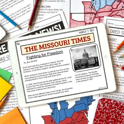 Dred Scott Decision | Lesson Plan for 8th Grade - Literacy In Focus