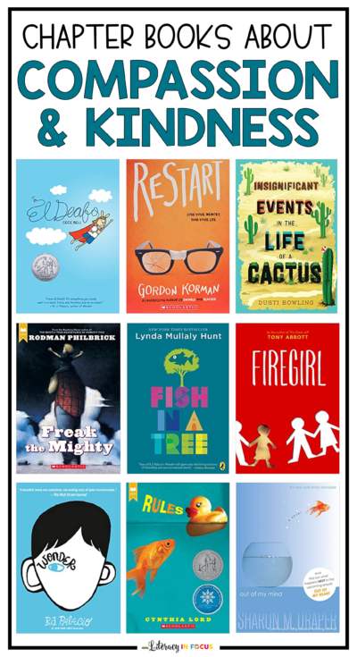 Books that Teach Compassion and Kindness for Upper Elementary and ...