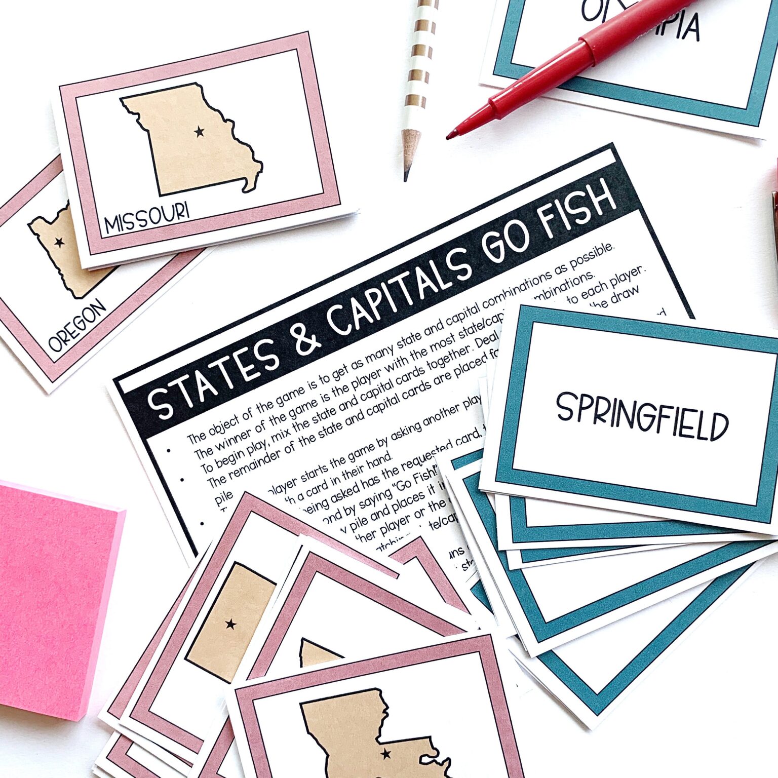How to Teach Kids the States and Capitals - Literacy In Focus