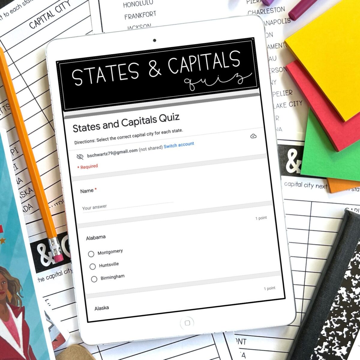 How to Teach Kids the States and Capitals - Literacy In Focus