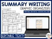 8 Strategies for Teaching Fiction Summary Writing - Literacy In Focus