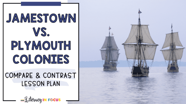 Jamestown & Plymouth Colonies Compare and Contrast Lesson Plan ...