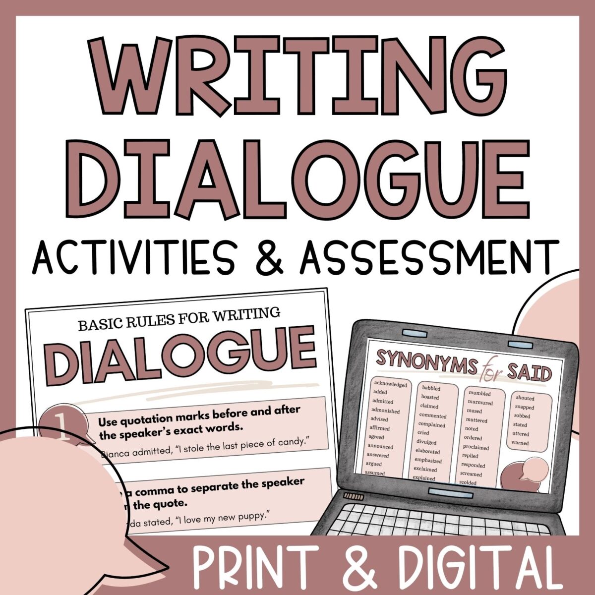 Teaching Students to Write Dialogue: A Cooperative Lesson Plan ...