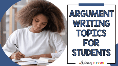 20 Argumentative Essay Writing Topics for Upper Elementary and Middle ...