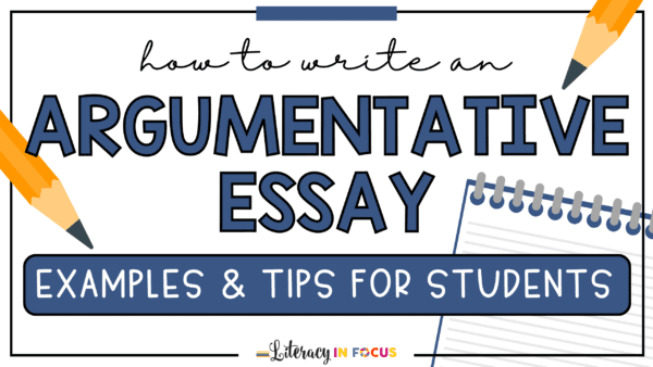 How to Write an Argumentative Essay for Students with Examples ...